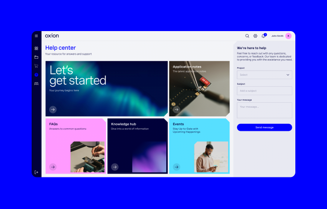 Help Center and Support